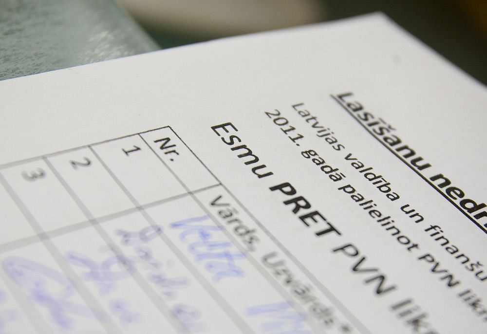 Noraida priekšlikumus necelt PVN likmes :: Dienas Bizness